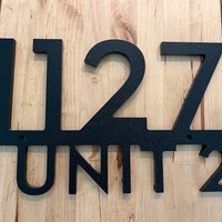 24 Inch Bold House Numbers - Etsy