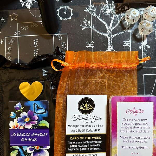 CUSTOM PREORDER: Guiding Insights Angel Oracle Deck With Celestial ...