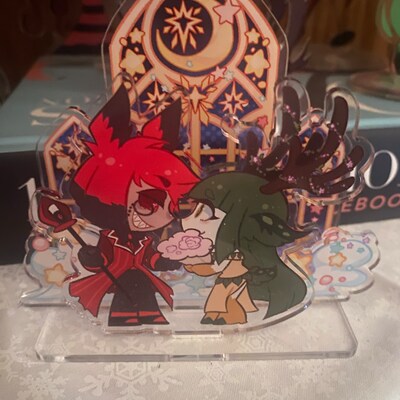 YCH Commission Chibi Hanging Custom Acrylic Keychains CUSTOM ORDER - Etsy