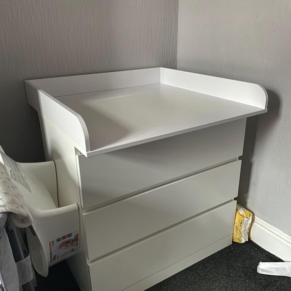 Puckdaddy Fasciatoio Basic bianco per cassettiera IKEA Malm - Etsy Italia