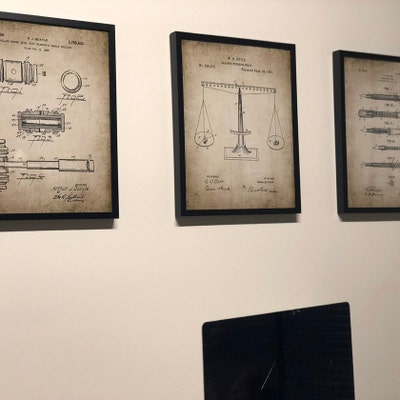 Law Wall Art Set of 3, Attorney, Scales of Justice, Judge's Gavel ...