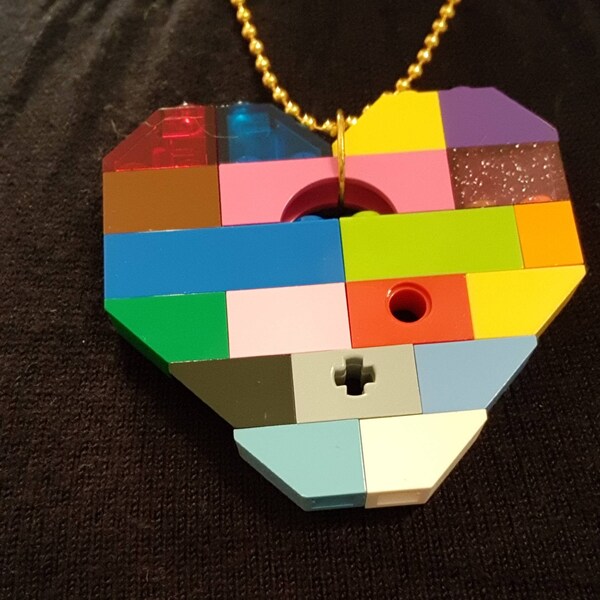 Dark Blue LEGO® Brick 2x2 With a ‘diamond’ Color SWAROVSKI® Crystal on ...