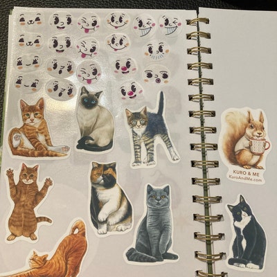 Waterproof Frog Sticker Sheet Journaling Stickers Frog Stickers ...