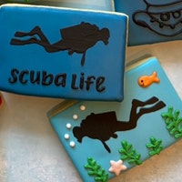 Scuba Diver 100 Stencil - Etsy