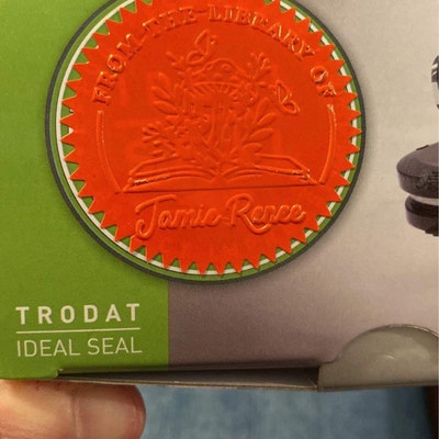 Custom Book Embosser From the Library Of, Book Belongs To, Ex Libris ...