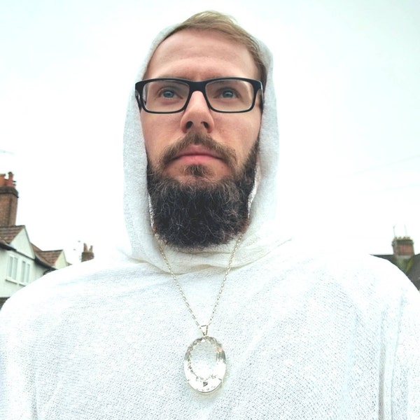 White Shawl, Ritual Robe, Ceremony Robe, Kimono Robe, Robe Boheme ...