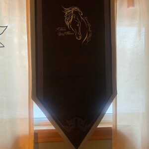 Quick & Easy Package, Valance and Banner, Horse Stall Pkg, 10' or 12 ...