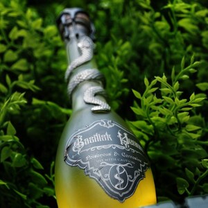 Mandrake Root Herbology Magic Potion Glass Bottle Inspired - Etsy UK