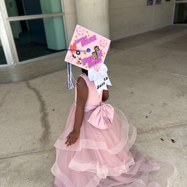 Bundle Princess Tiana Graduation Cap Topper & Lei | Kindergarten ...