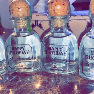 Mini Patron Label, Mini Patron, Tequila Custom Label, Mini Birthday ...