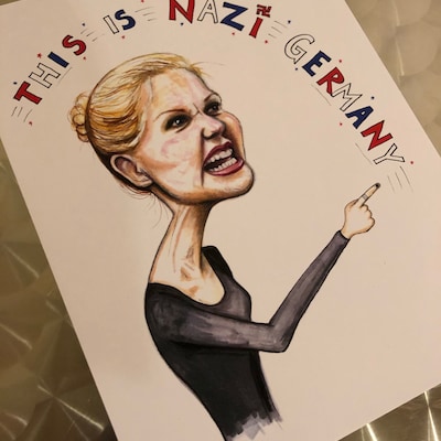 Amber Atkins drop Dead Gorgeous Art Print - Etsy