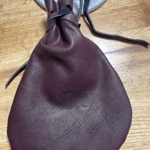 Personalized Leather Pouch - Etsy