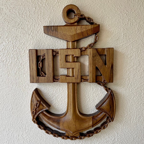 USN CPO Paddle Trident | CAD Model for Cnc, 3D Printing, and 3D ...