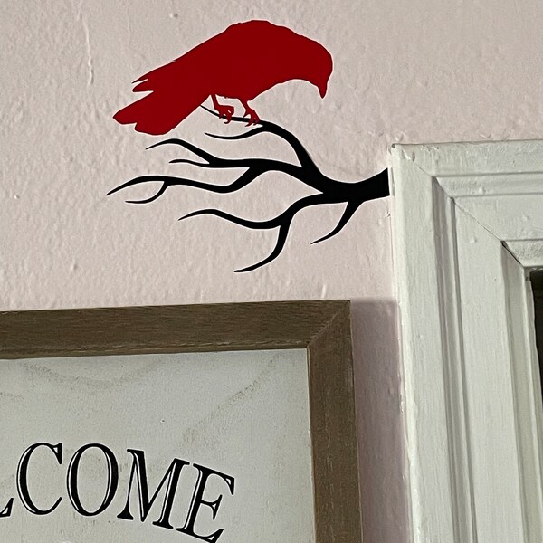 Crow Decal / Crow Sticker / Raven Decal / Raven Sticker / Car Decal ...