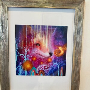 Moose Print Artwork Art Nature Surrealism Painting Magical Surreal - Etsy