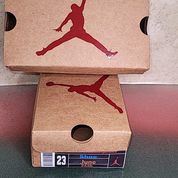 Shoe Box Label Template, Shoe Box Label SVG, Label Template for Shoe ...