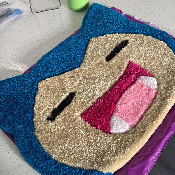 Tufted Mario Super Star Rug, Wall-hanging, PRE-ORDER Custom Carpet ...