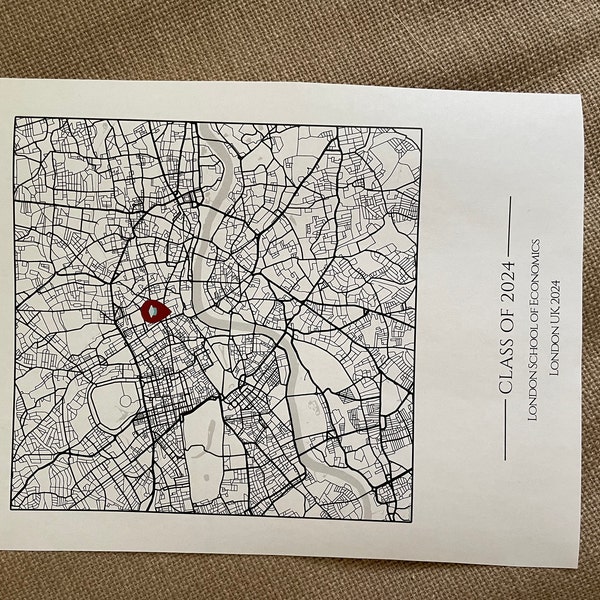 Valentine's Day Gift Map, Where It All Began, Custom Map Gift Valentine ...