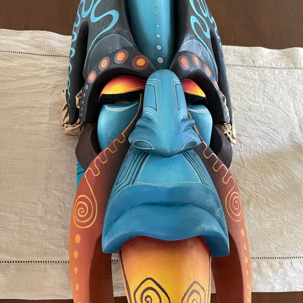 Authentic Boruca Mask, Costa Rica Indigenous Art, Tribal Mask ...