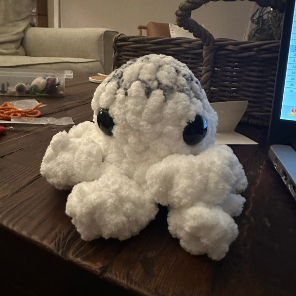 No-sew-octo Crochet Pattern Amigurumi Mini Octopus Pocket Octo - Etsy