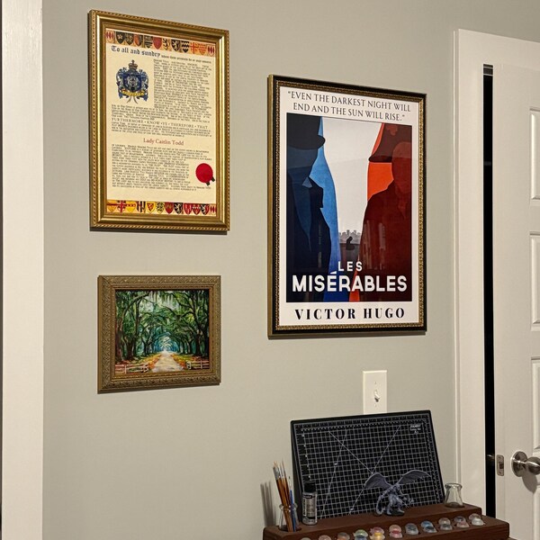 Book Poster Literature Poster Book Cover Wall Art Set 6 Prints | Home ...