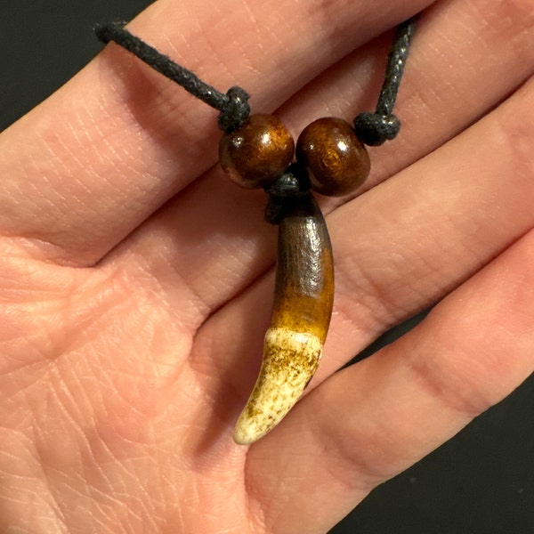 Wolf Tooth Necklace Wolf Teeth Necklace Wolf Necklace Wolf Tooth ...