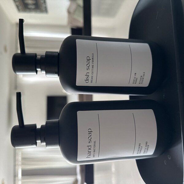 Shampoo, Conditioner and Body Wash Labels | Shower Label | Bathroom ...