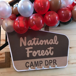 Camping Food Labels Camp Food Labels Camping Birthday - Etsy