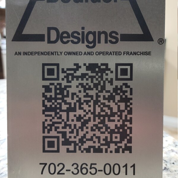 Metal QR Codes-business Logo, Restaurants, Menu, QR Code, Sustainable ...