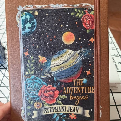 Custom Swan Illustration Rustic Journal Gift, Leather Diary, Bird ...