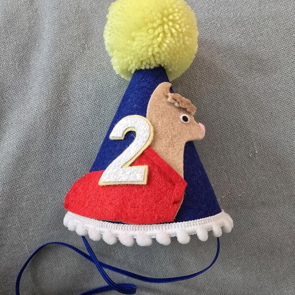 Baby Blue Birthday Party Hat, Birthday Party Hat, Boys First Birthday ...