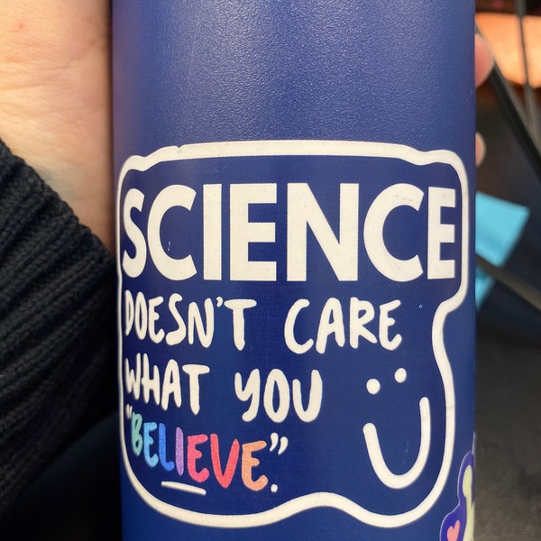 Cute Science Stickers for Laptop or Water Bottle, Sticker Pack, Graphic ...