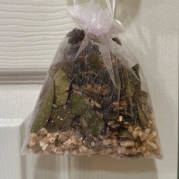 Eucalyptus Lavender Shower Pouches, Scented Bath Pouches, Odor ...
