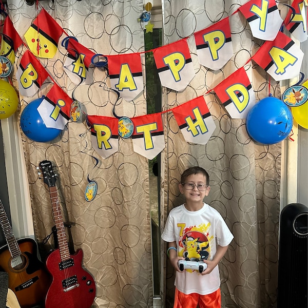 Pokemon Birthday Shirt,custom Pokemon Shirt,t-shirt Pokemon,birthday ...