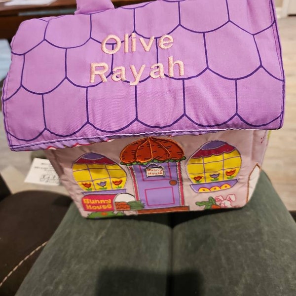 Personalized My ABC Animal Train Travel Bag, Activity Busy Book for ...