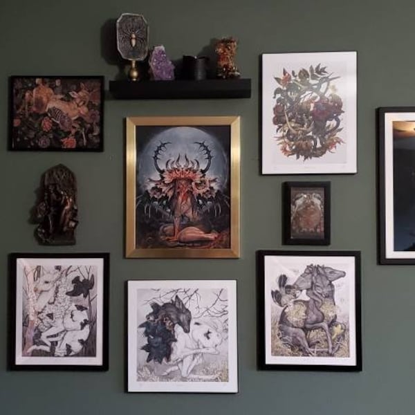 Heart Lock 18x24in Canvas Print - Etsy