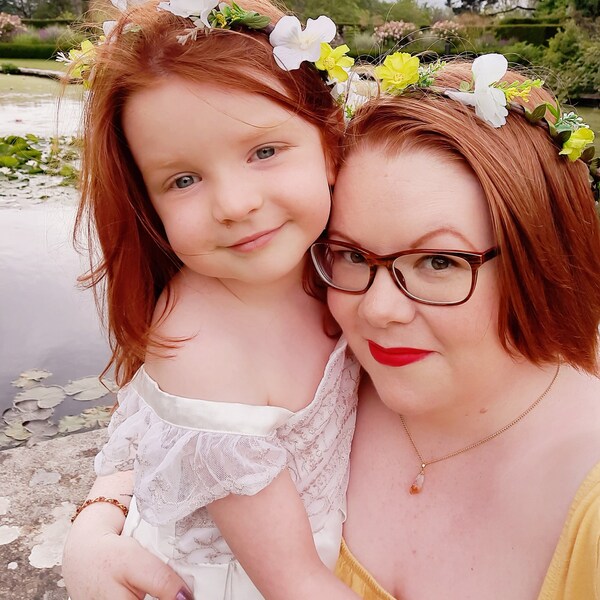 Children’s DIY Flower Crown Making Kit & Video Guide, in Choice of 10 ...