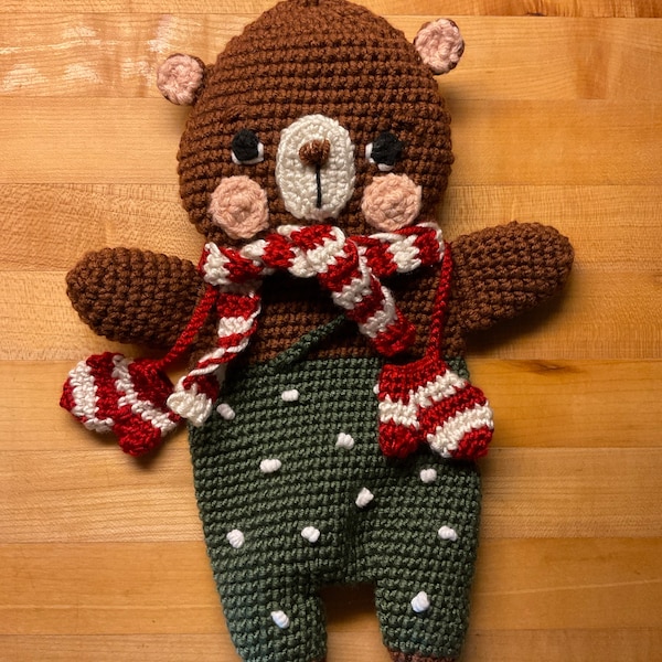 Bear-gingerbread Crochet Pattern. Amigurumi Bear Pattern. PDF. English ...