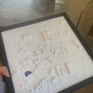 Housewarming Gift 3D City Map Custom New Home Buyer Closing - Etsy