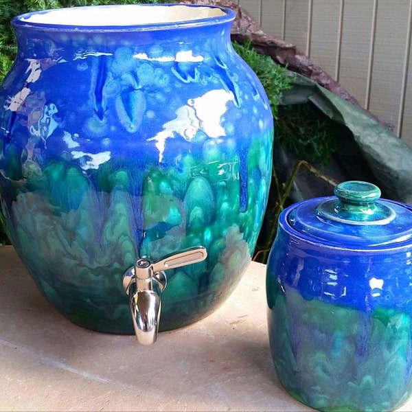 2 Gallon Ceramic Kombucha Crock Made to Order - Etsy Sweden