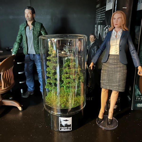 Glass Dome LED Cabin in the Wood Diorama Inspired Form Evil Dead Movie ...