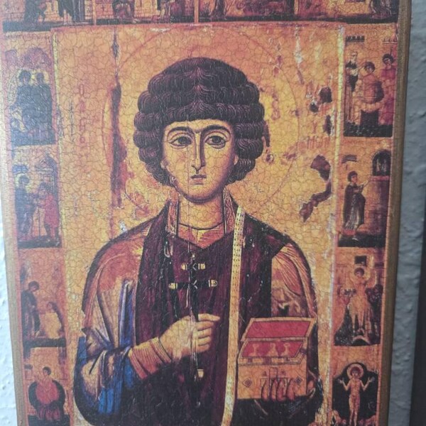 24pcs Orthodox Christian Icons Images of St Nicholas Wonderworker, St ...