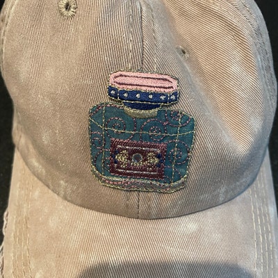 Golf Golf Bag Iron on Patch Plaid W/metallic Embroidery - Etsy