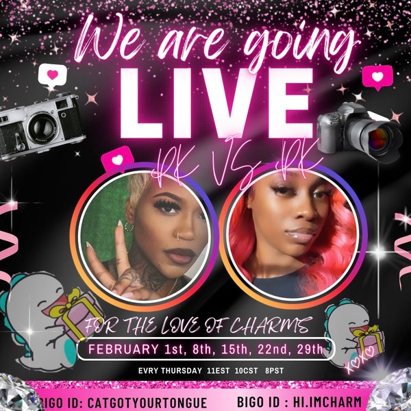 Going Live Flyer, DIY Flyer Template Design, Livestream Flyer, Client ...