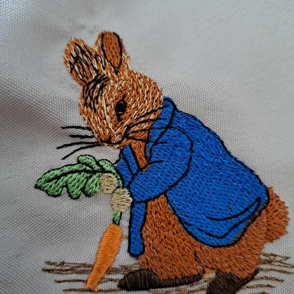 Easter Bunny Embroidery Design Peter Rabbit Machine Embroidery Design ...