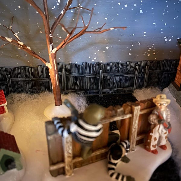 Large Spooky Tree Haunted Tree Miniature for Lemax Spooky Town, Dept ...