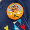 Custom Walt Disney World Button 1st Visit Add Your Own Text I'm ...