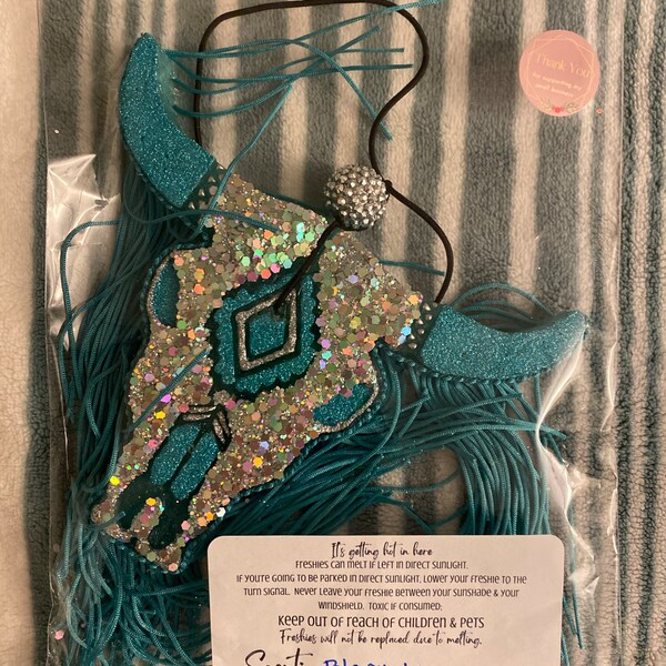 Large Aztec Bull Car Freshie, Car Air Freshener, Freshie, Read Item ...