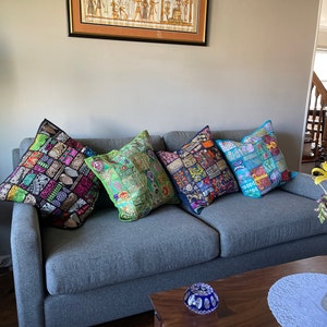 Indian Sofa Cover Bohemian Boho Sofa Couch Cover Cotton Slip - Etsy