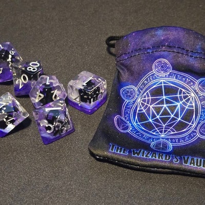 Sunken Artifact Dice, Steampunk Dice Set With Gear Inclusions, With Cog ...